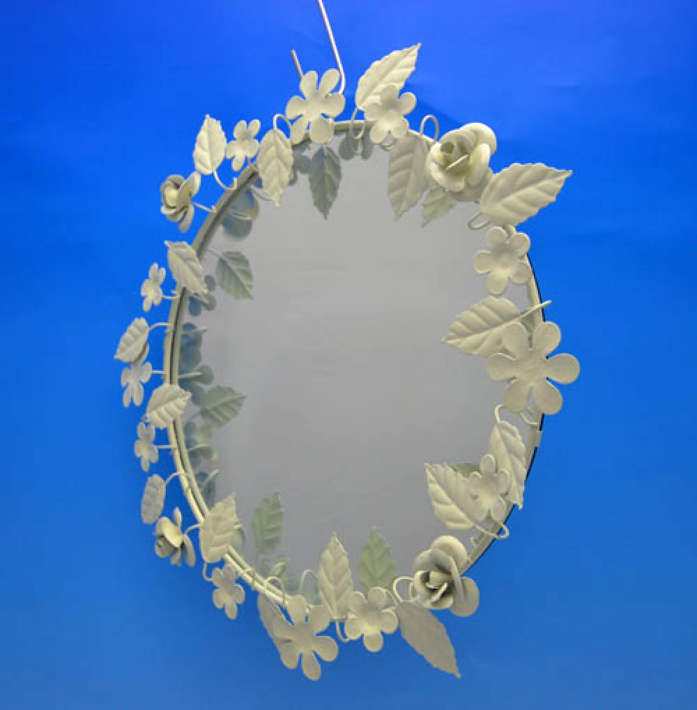 MIRROR - WHITE METAL MIRROR | Gifts Ideas for Him & Her for any ...