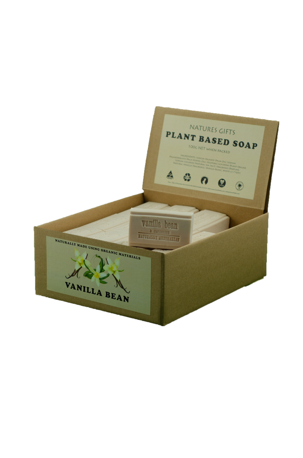 Vanilla Bean 100g Natures Gifts Soap | Gifts Ideas for Him & Her for ...